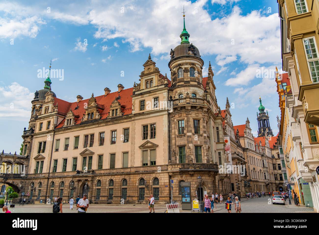 Dresden Castle, a museum complex in Dresden, Germany Stock Photo - Alamy