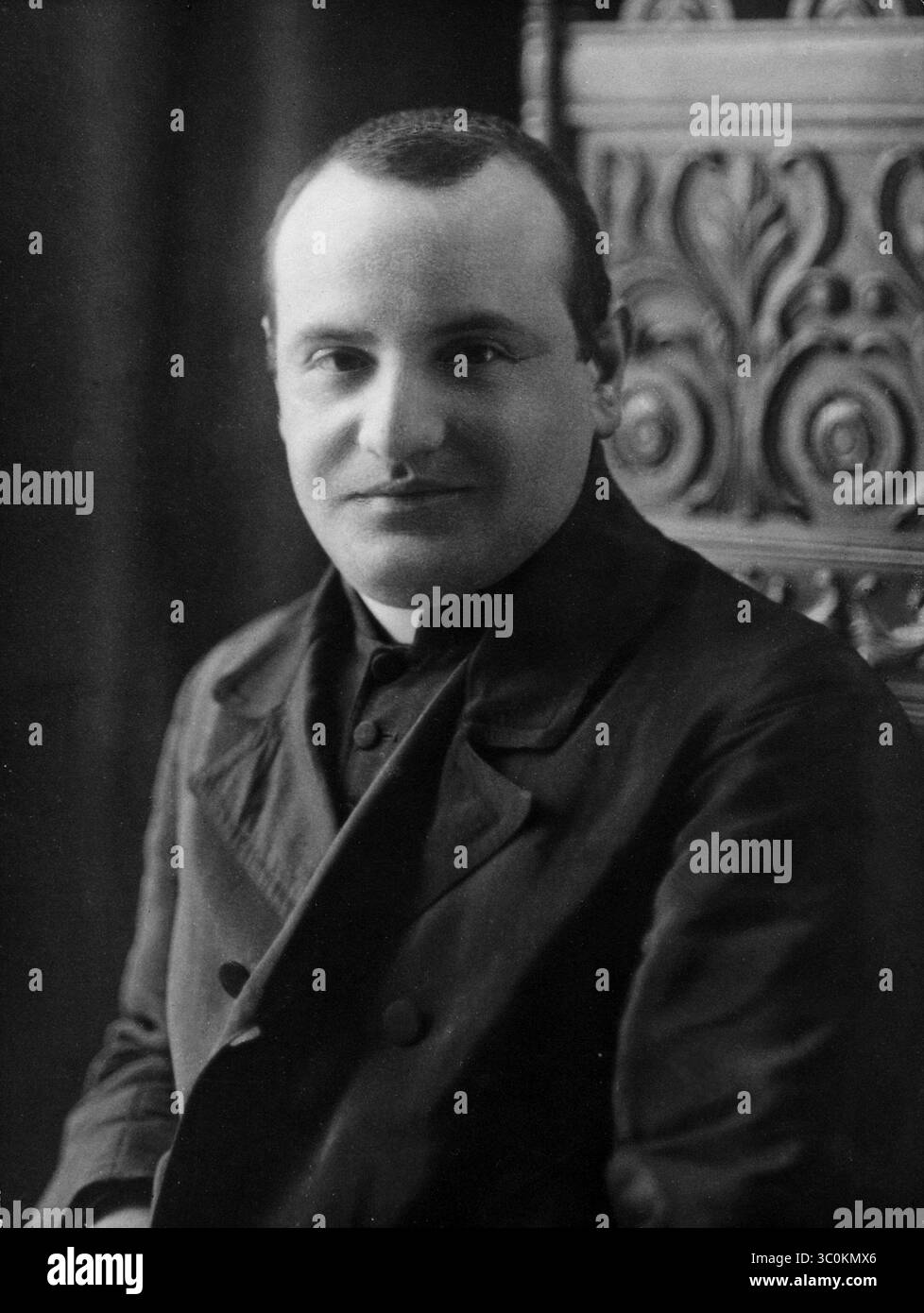 Angelo Roncalli, future Pope John XXIII, smiling when he was Secretary ...