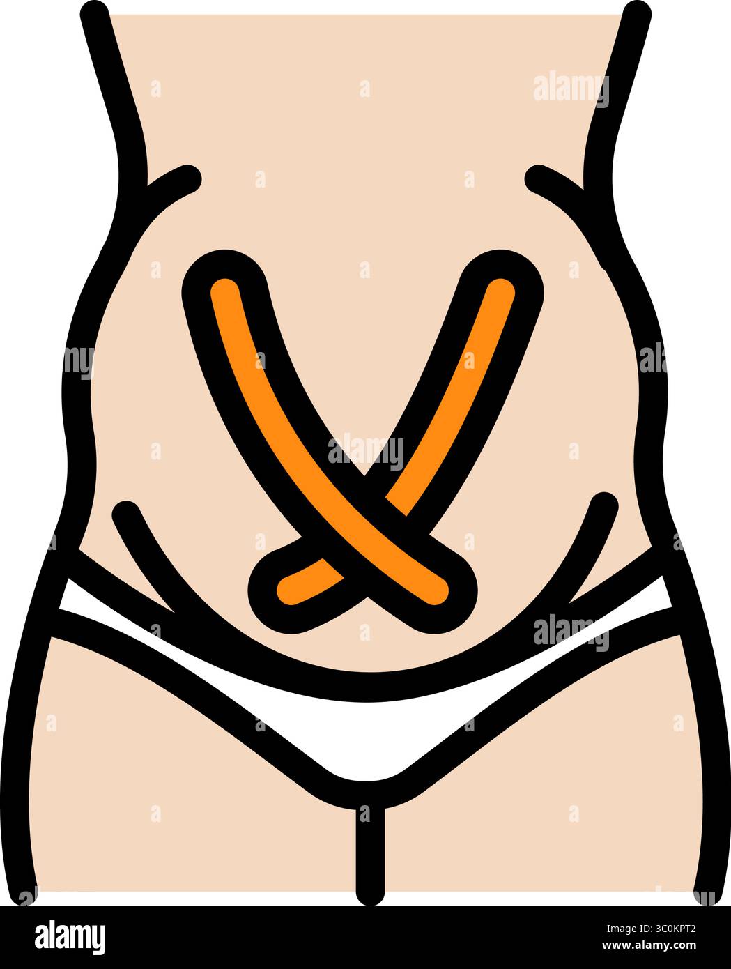 Taping application for pregnant belly. Kinesiology taping techniques ...