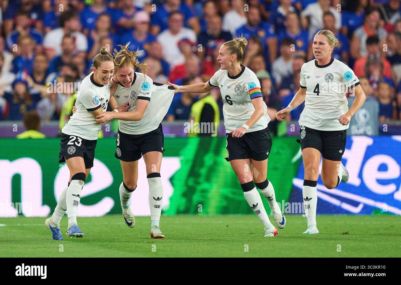 Basel, Switzerland. 19th July, 2025. Sjoeke Nuesken #9 of Team Germany ...