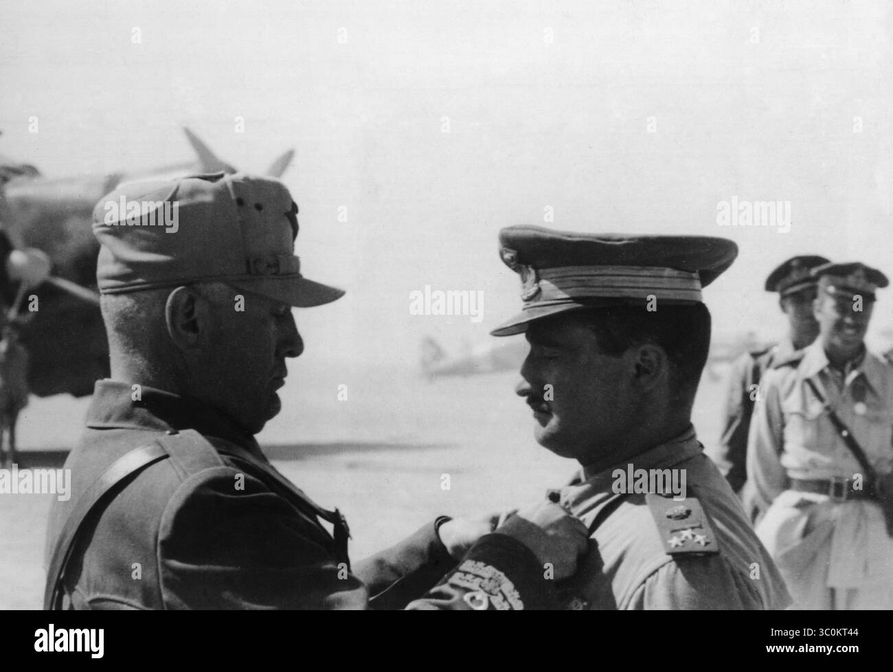 The head of the government of the Kingdom of Italy, Benito Mussolini ...