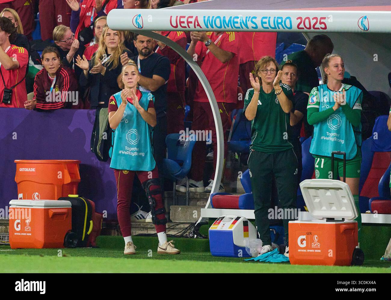 Giulia Gwinn #7 of Team Germany in the football quarter-final UEFA ...