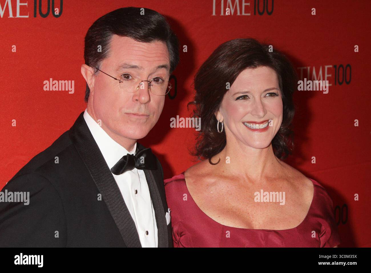 Stephen Colbert and wife Evelyn McGee-Colbert attend the ninth annual ...
