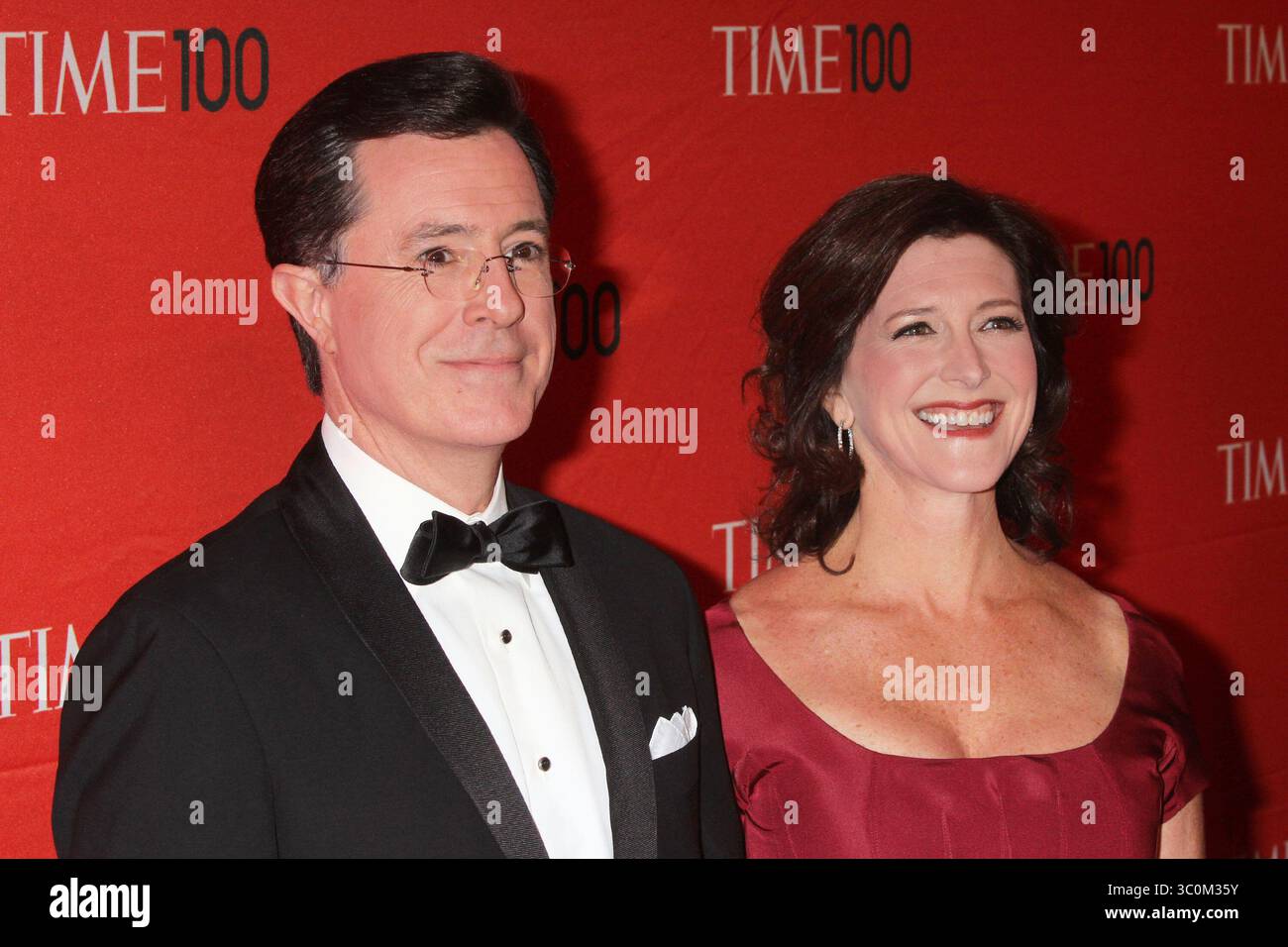 Stephen Colbert and wife Evelyn McGee-Colbert attend the ninth annual ...