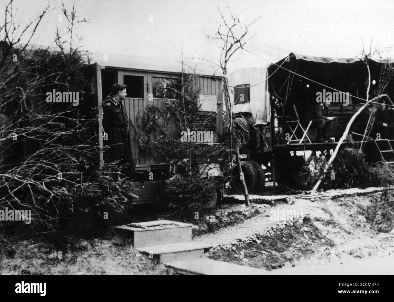 Radio telephone station luftwaffe hi-res stock photography and images ...
