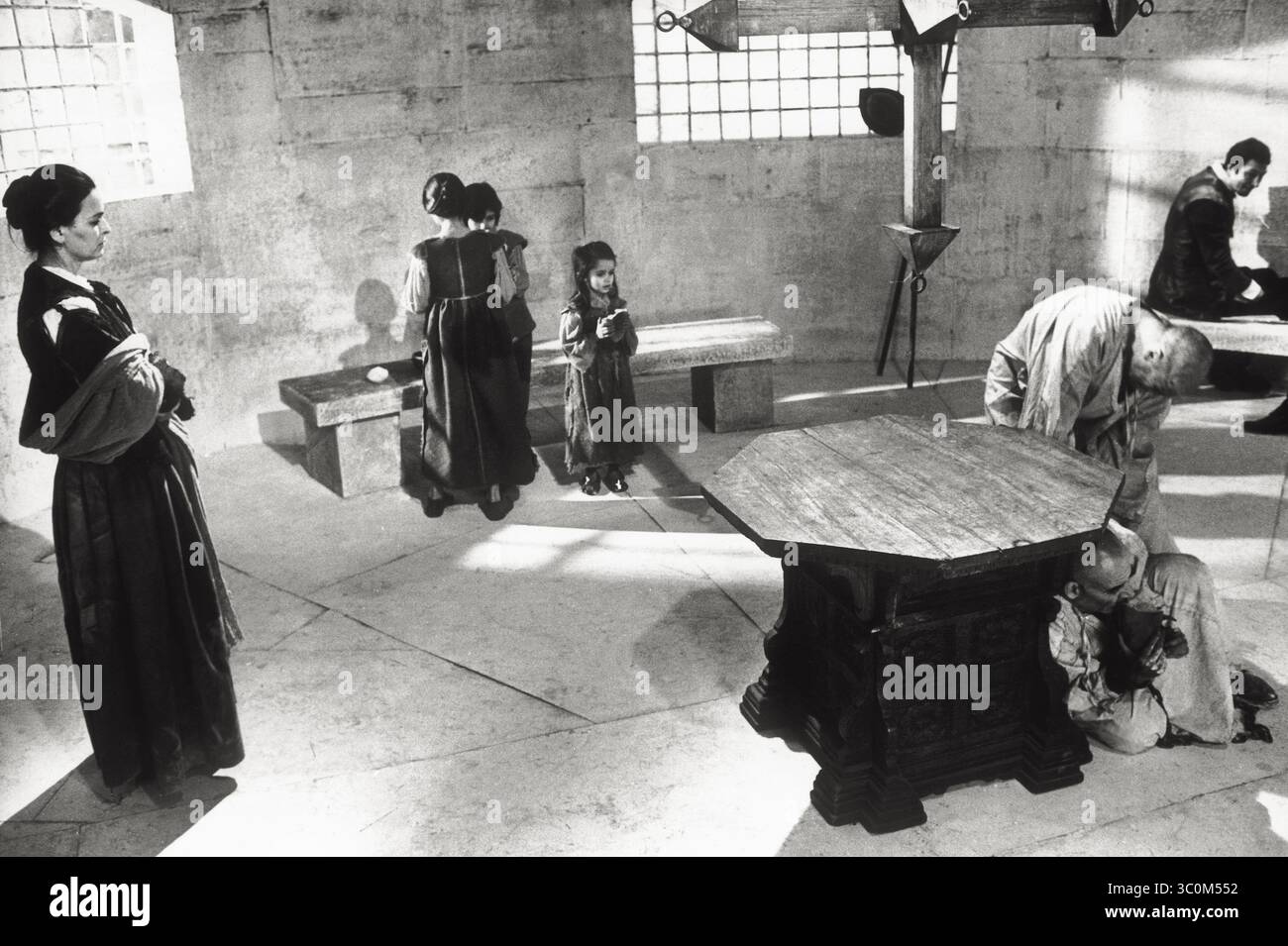 The Italian actress Lucia BosÃ¨ in a scene from the period film 'La ...