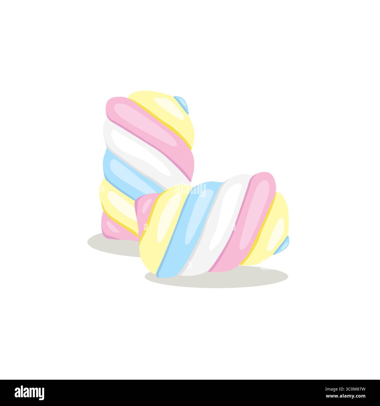Marshmallow twists Stock Vector Images - Alamy