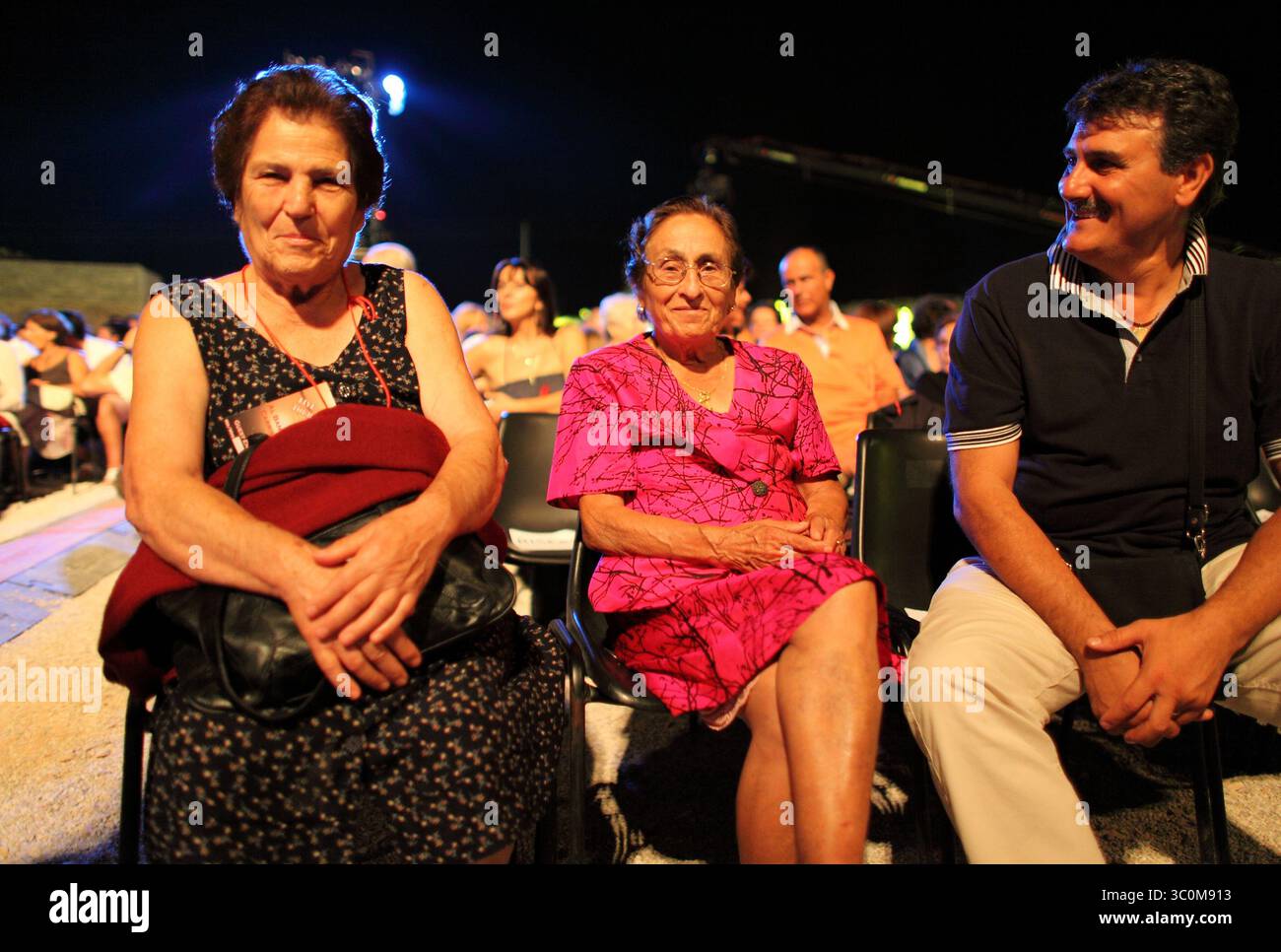Al Bano's mother Donna Jolanda during a photo shooting at the Mea ...