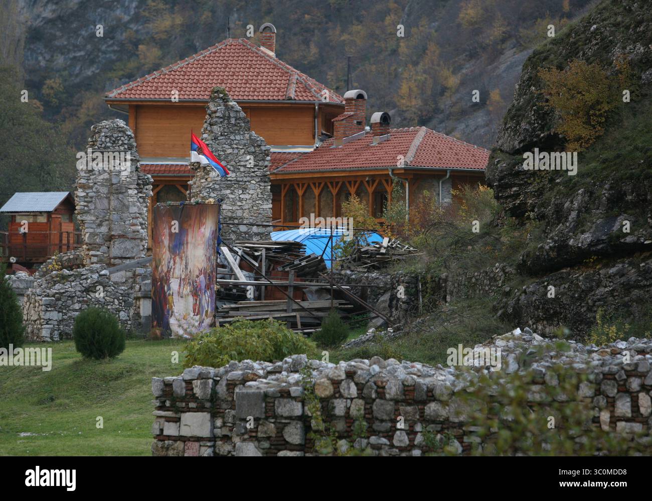 The Monastery of the Holy Archangels Michael and Gabriel with the ...