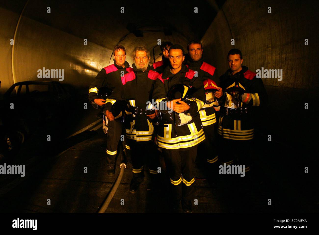 The actors Angelo Infanti, Rosalinda Celentano and Lorenzo Caccialanza ...