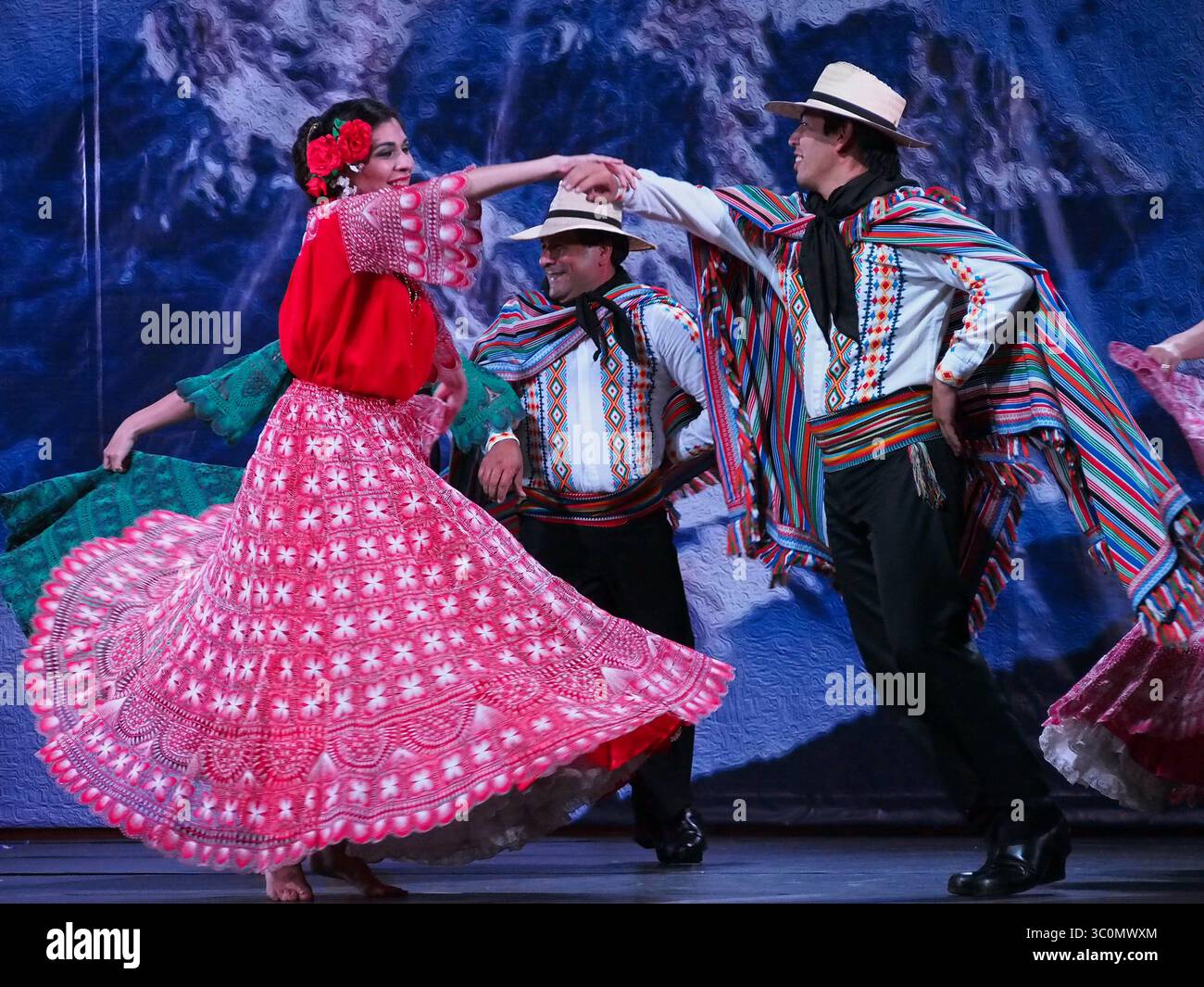 October 12, 2017 - Lima, Lima, Peru - Allegorical choreography of ...