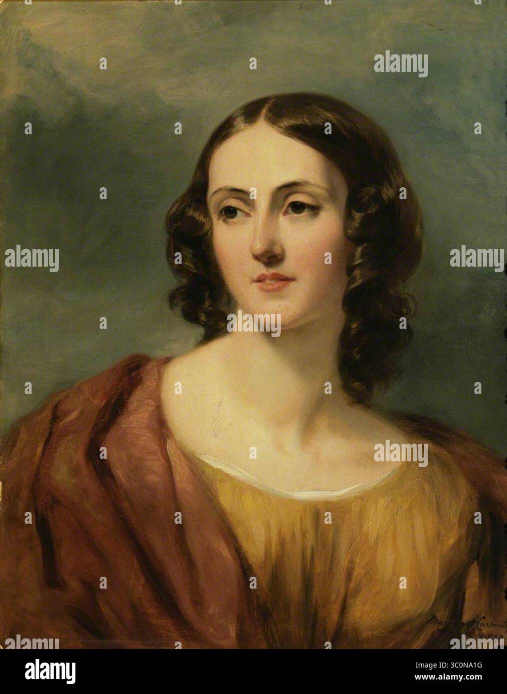 Margaret Sarah Carpenter (1793-1872) - Lady Harriet Hamilton Stock ...