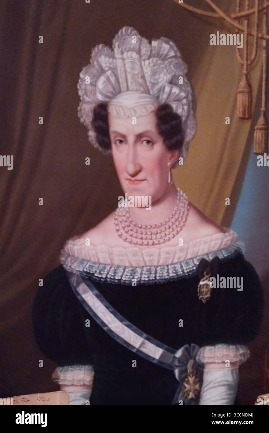 Maria Cristina di Borbone-Napoli (cropped Stock Photo - Alamy