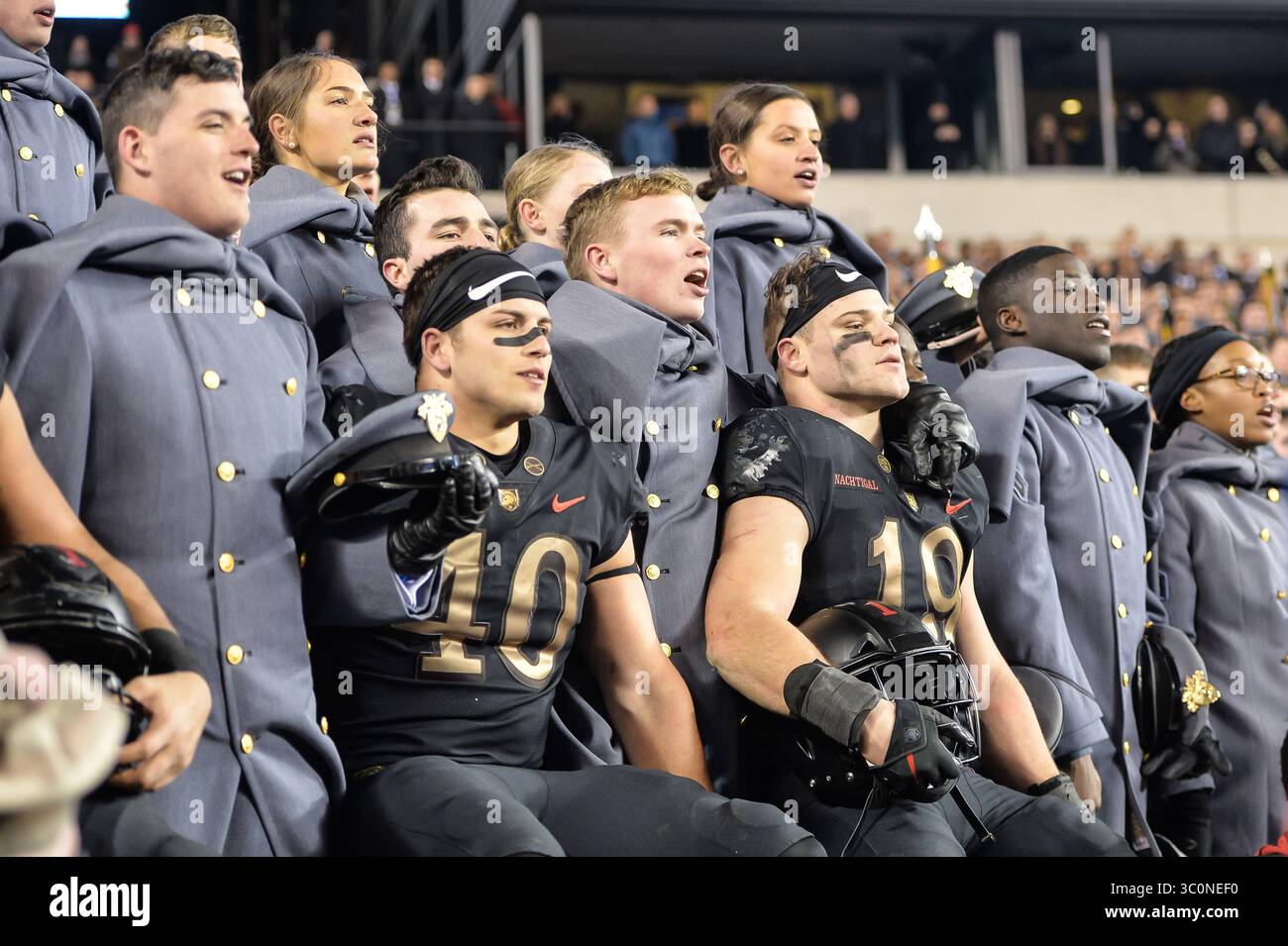 December 8, 2018 - Philadelphia, Pennsylvania, U.S - Army Cadets sing ...