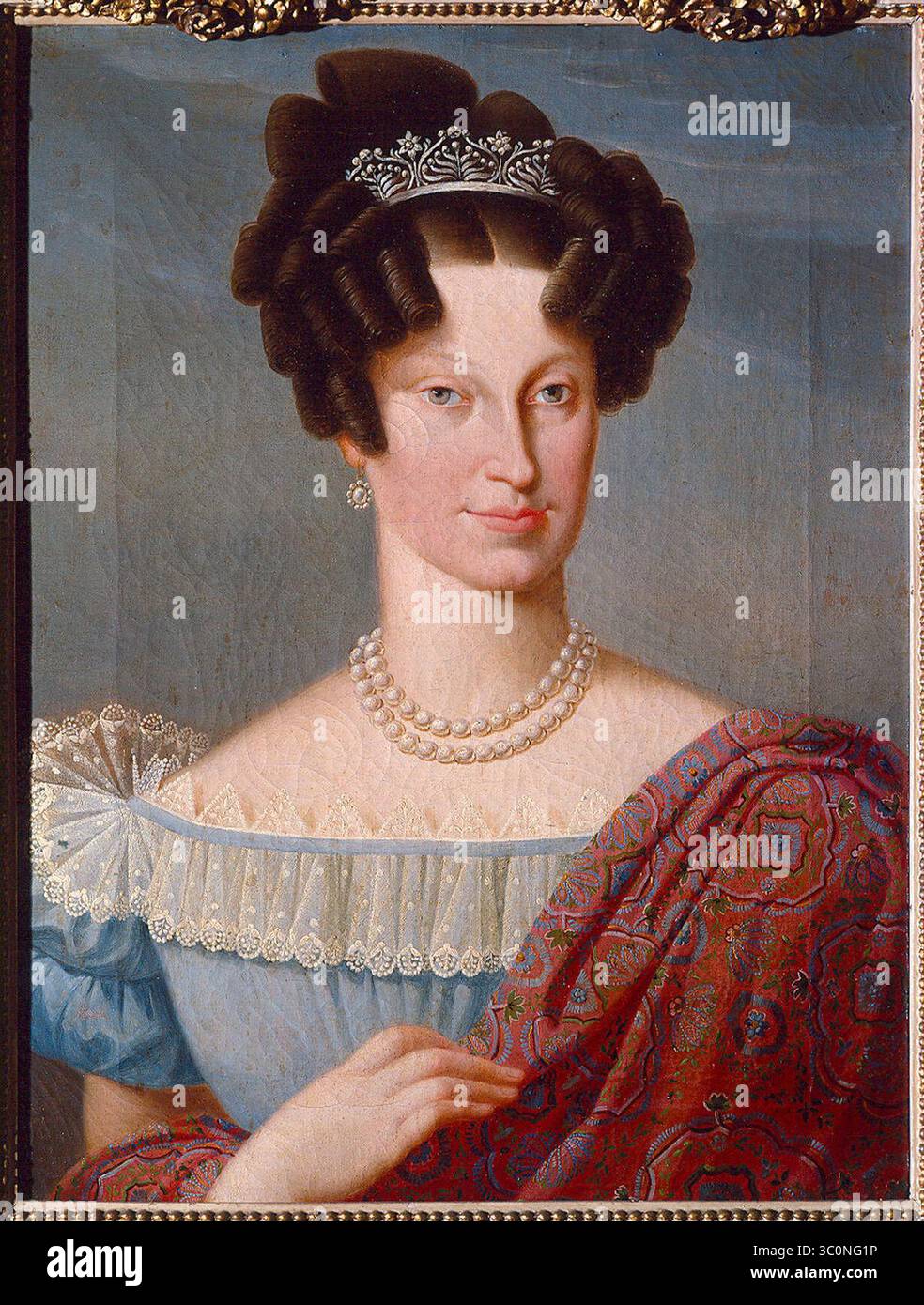Maria Luigia d'Austria by Passini (Detail Stock Photo - Alamy