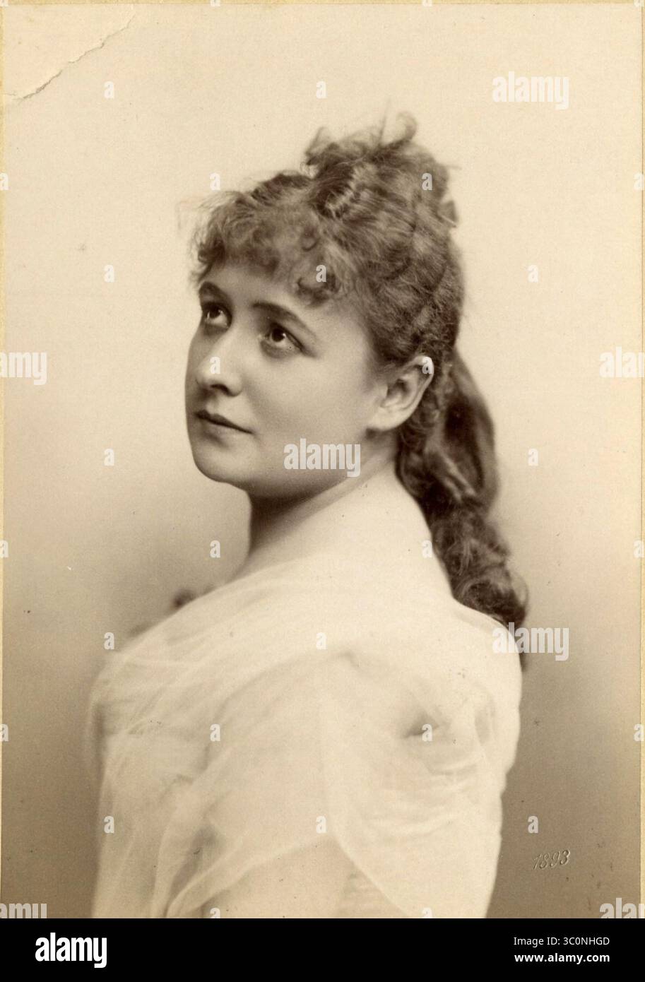 Maria Pospischil in her youth Stock Photo - Alamy