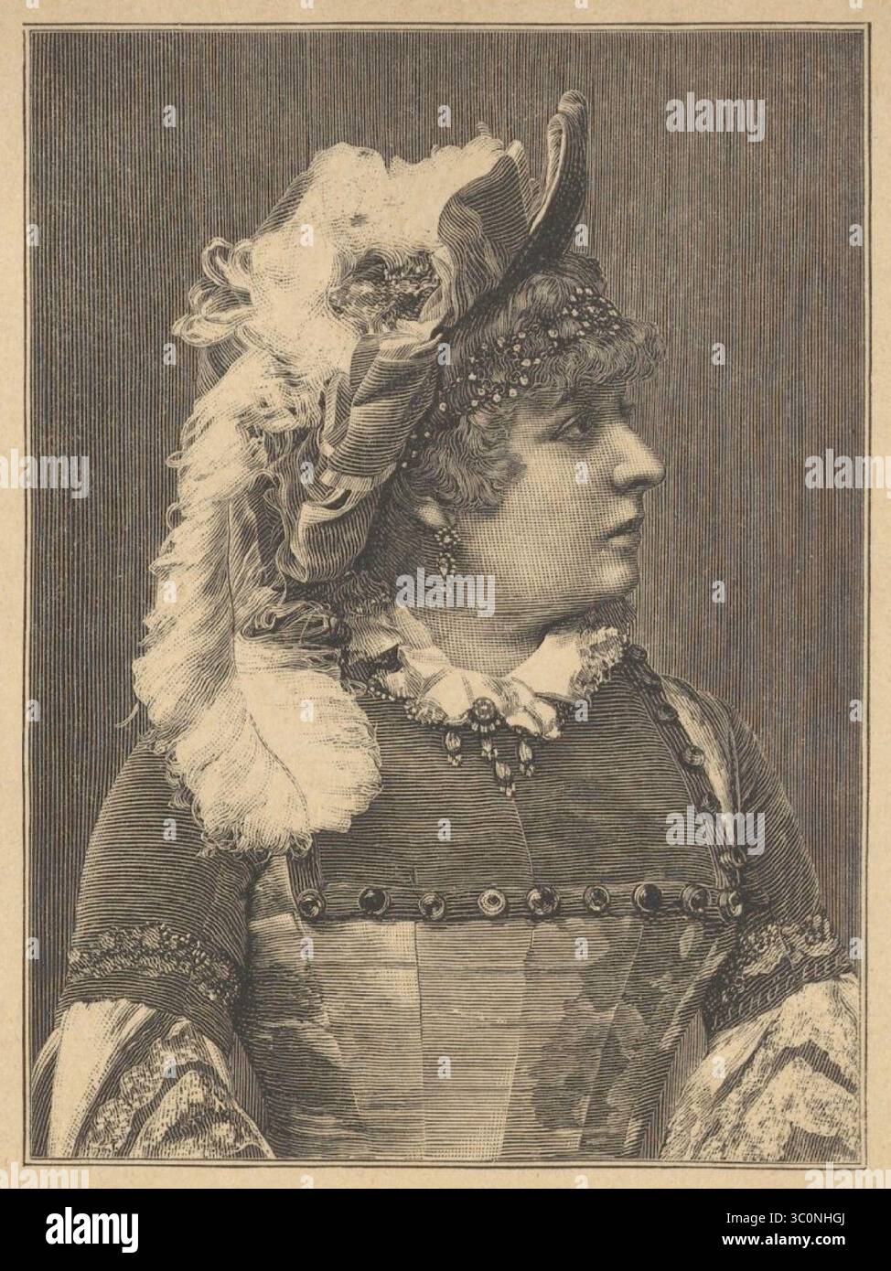 Maria Pospischil in the role of queen Elizabeth Stock Photo - Alamy