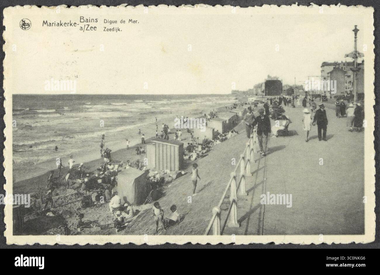 Mariakerke-Bains. Digue de Mer - Mariakerke a Zee. Zeedijk, GP122530 ...