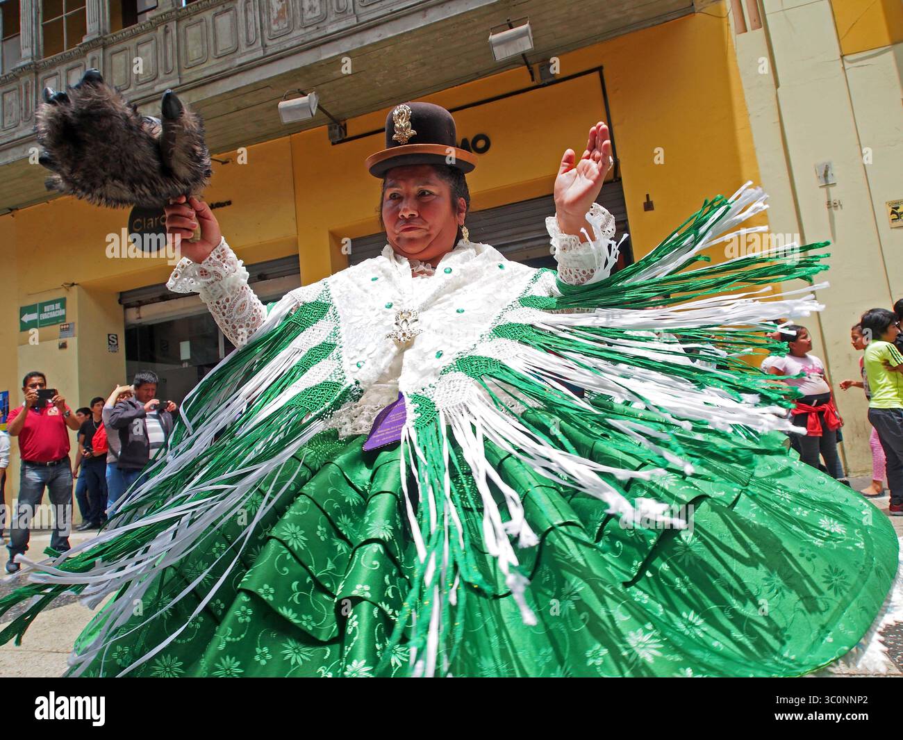 October 16, 2016 - Lima, Lima, Peru - Andean folkloric parade and ...