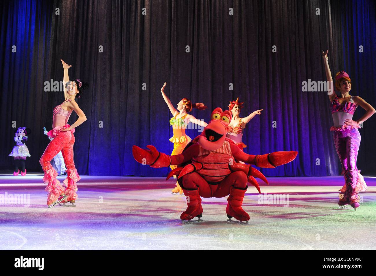For the first time in Italy at Palalottomatica, the new Disney ice show ...
