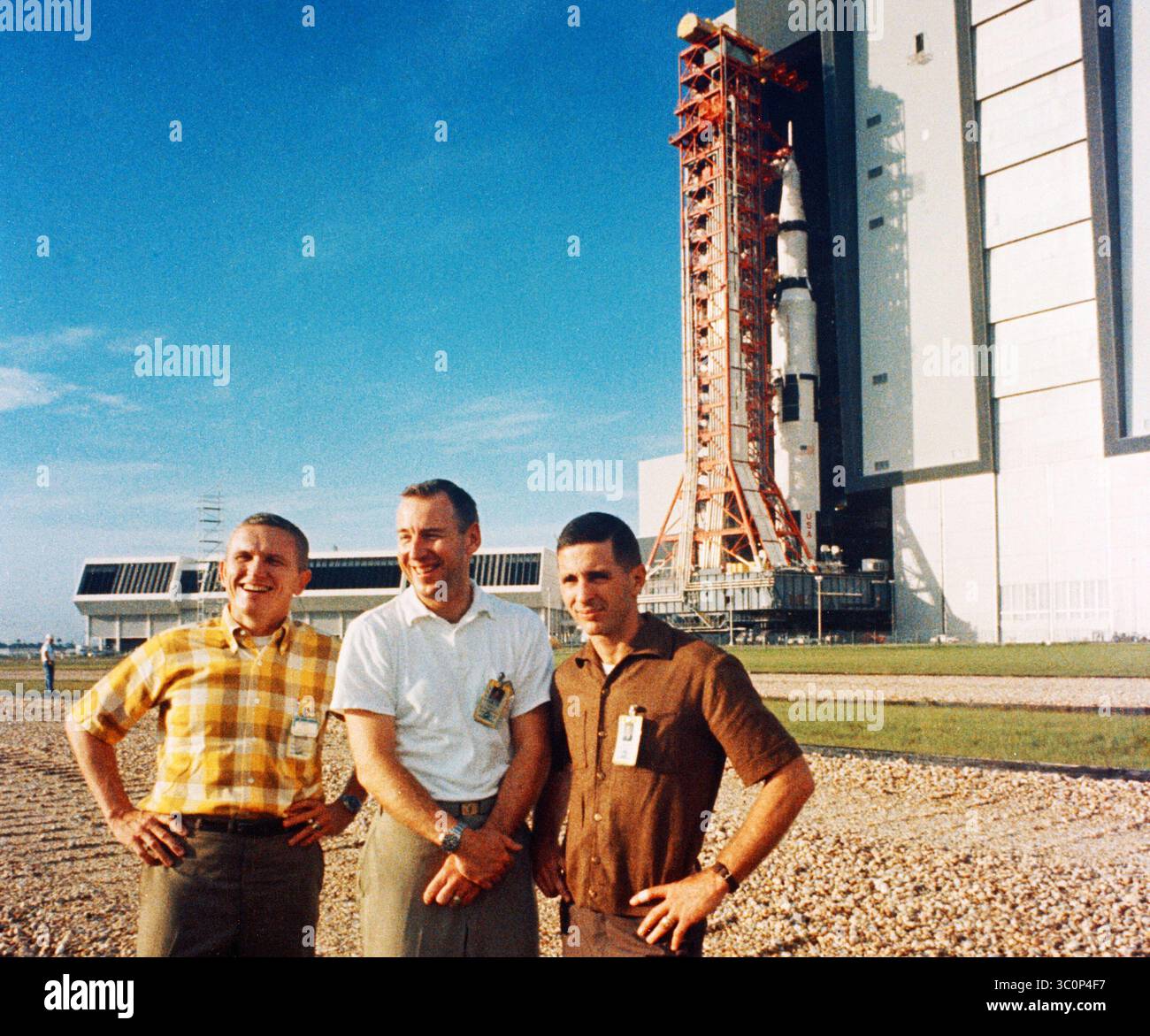October 9, 1968 - Cape Canaveral, Florida, U.S. - The Apollo 8 crew ...