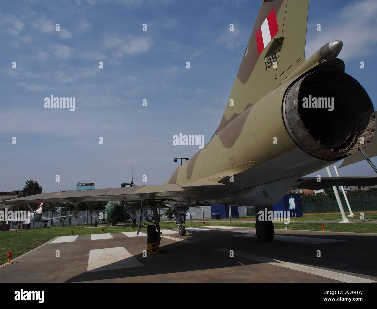 February 28, 2018 - Lima, Lima, Peru - Rear view of the Dassault Mirage ...