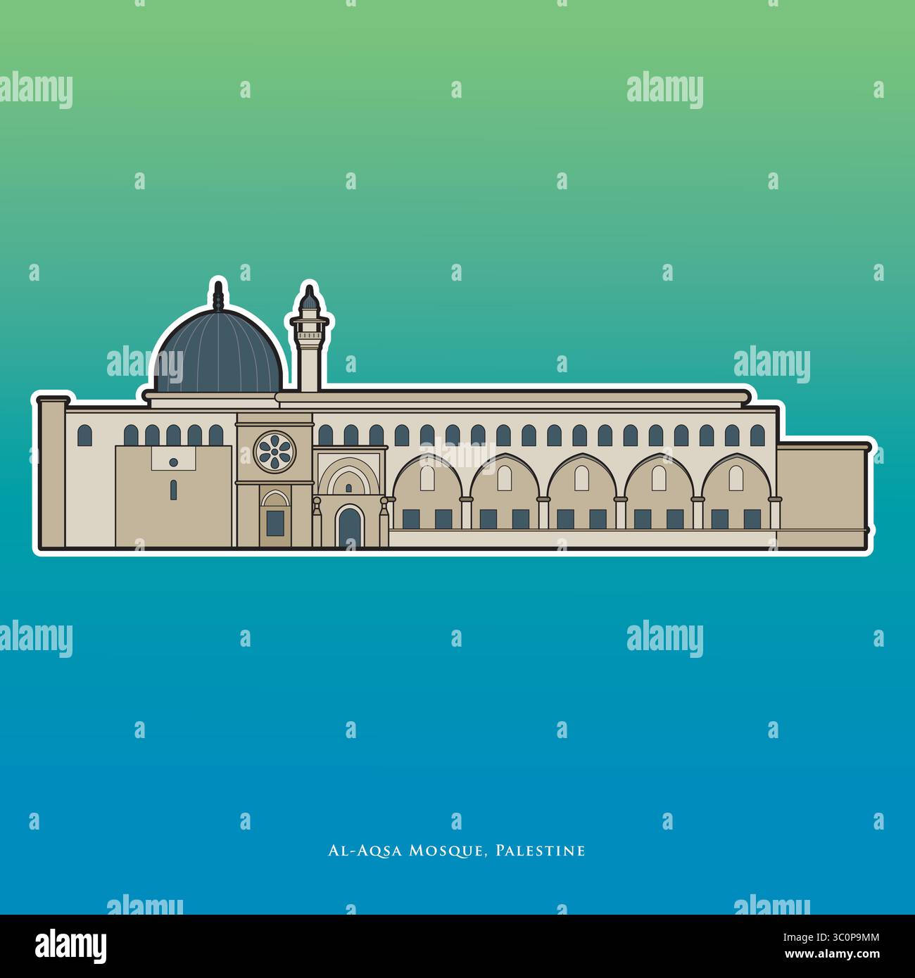 Al aqsa mosque iconic hi-res stock photography and images - Alamy