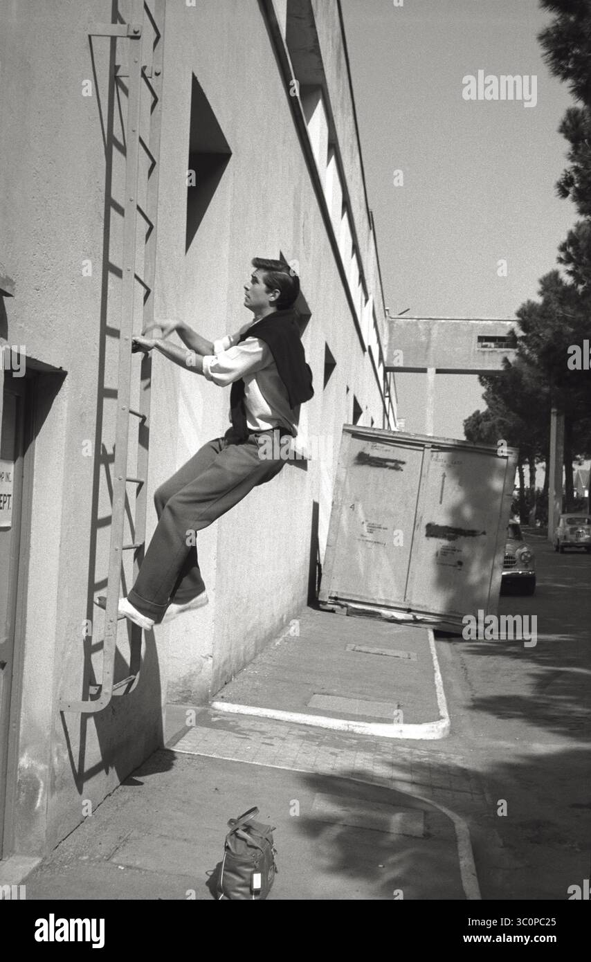 The US actor Anthony Perkins, best known for playing Norman Bates, the ...