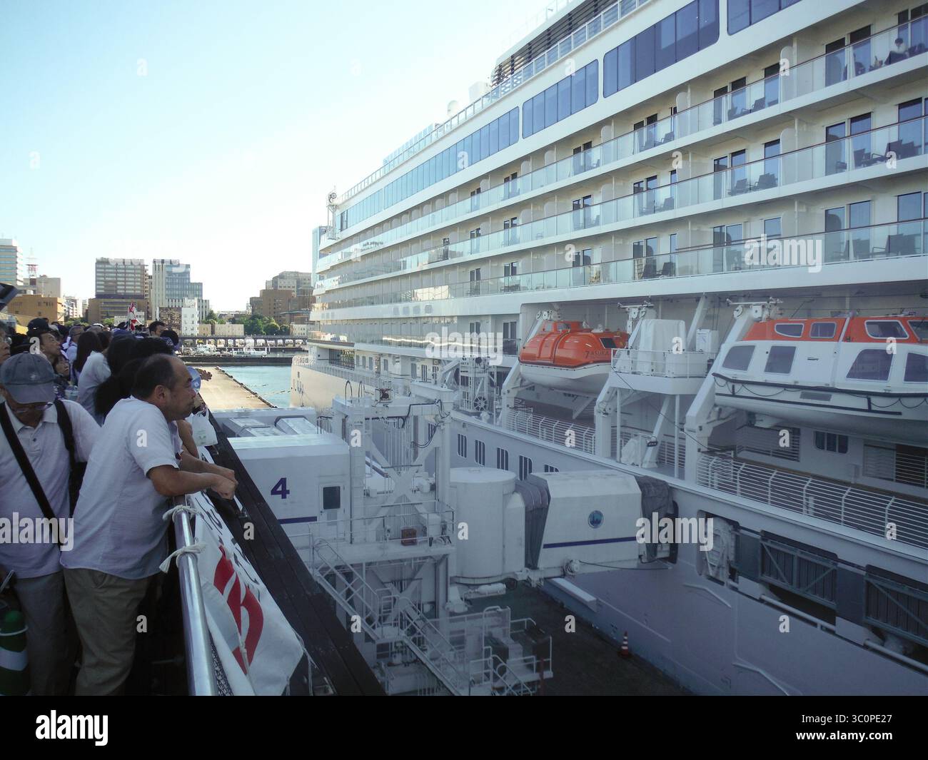 2025/07/20, Yokohama, maiden voyage of Asuka III. The Asuka III is a ...