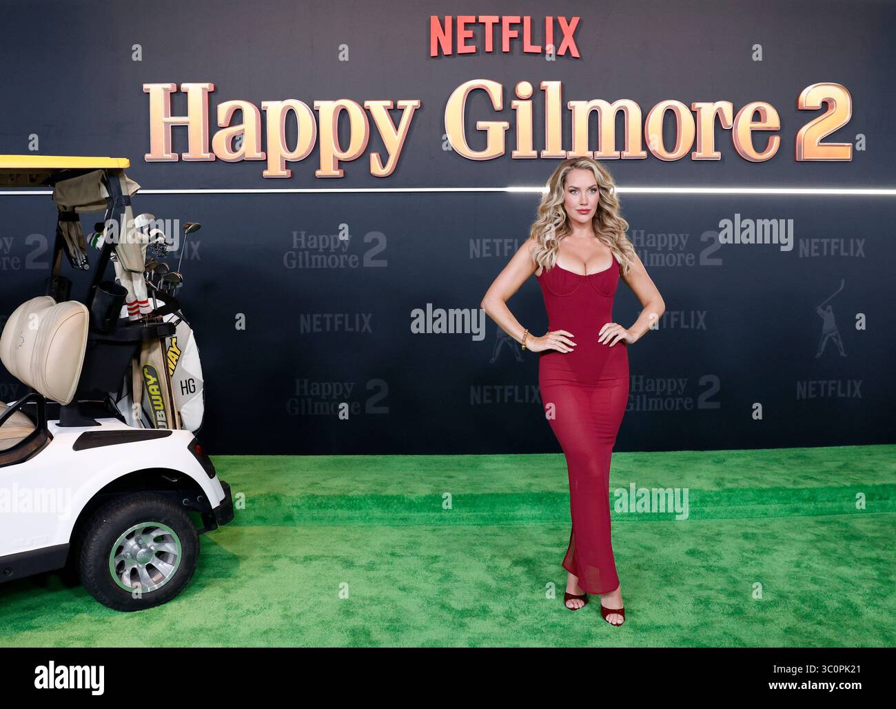 New York, United States. 21st July, 2025. Paige Spiranac arrives on the ...
