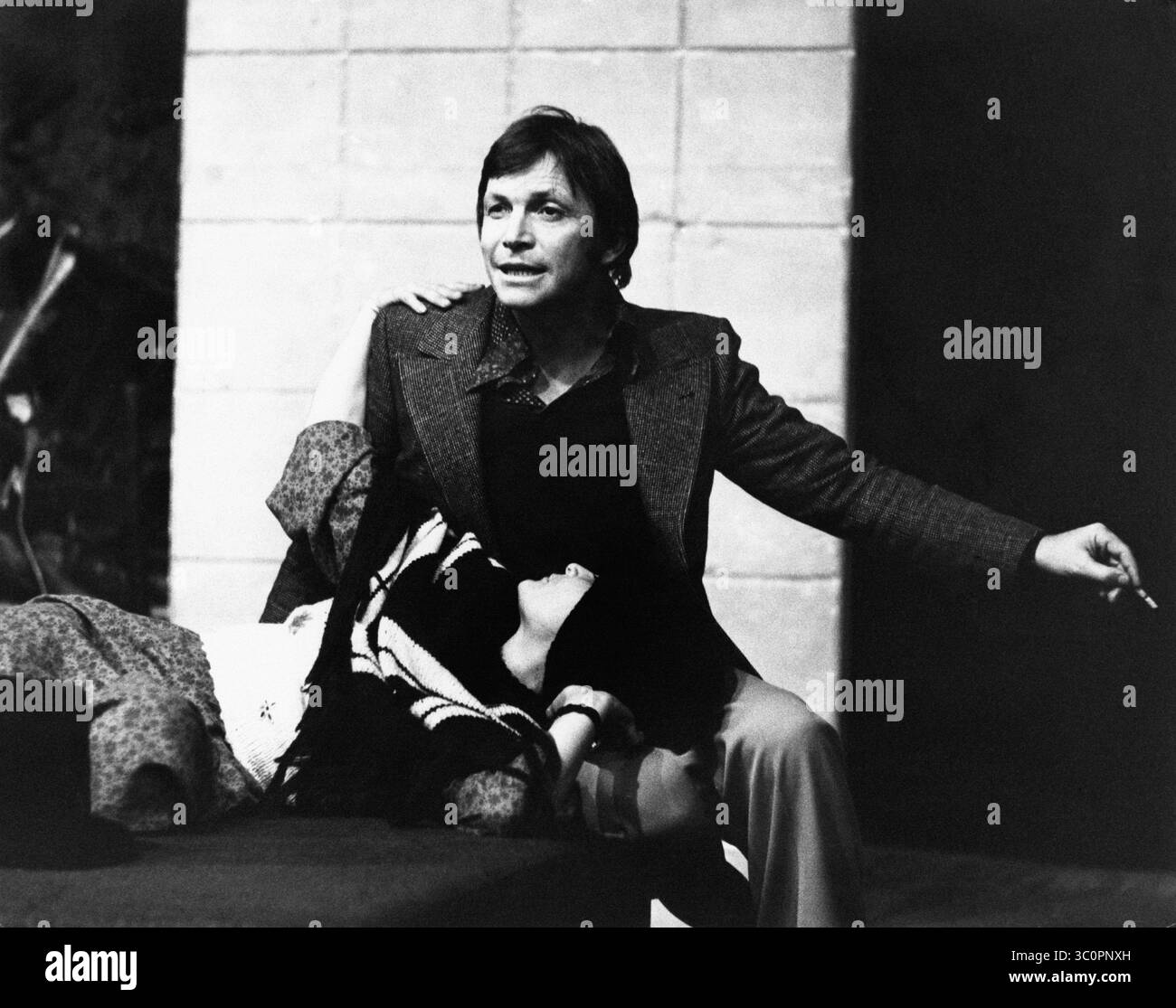 The Italian actors Umberto Orsini and Anna Maria Guarnieri acting in ...