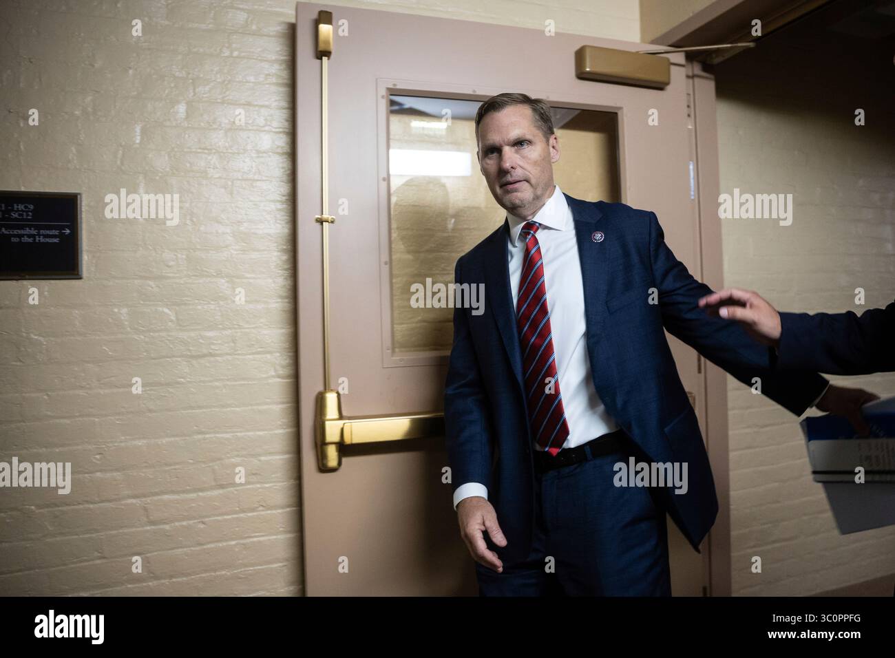 Rep. Michael Guest (R-Miss.) arrives for a House Republican Steering ...