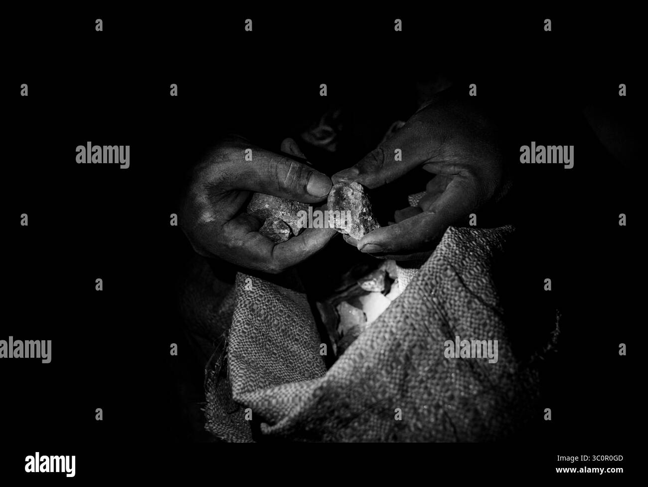 Silver mining potosí Black and White Stock Photos & Images - Alamy