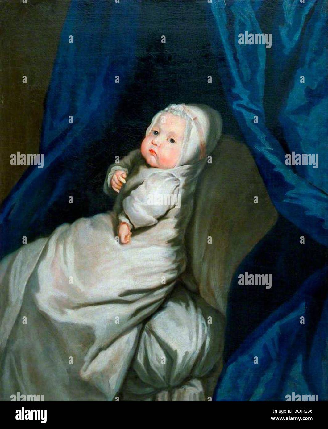 Mary Beale (1633-1699) (attributed to circle of) - Portrait of a Baby ...