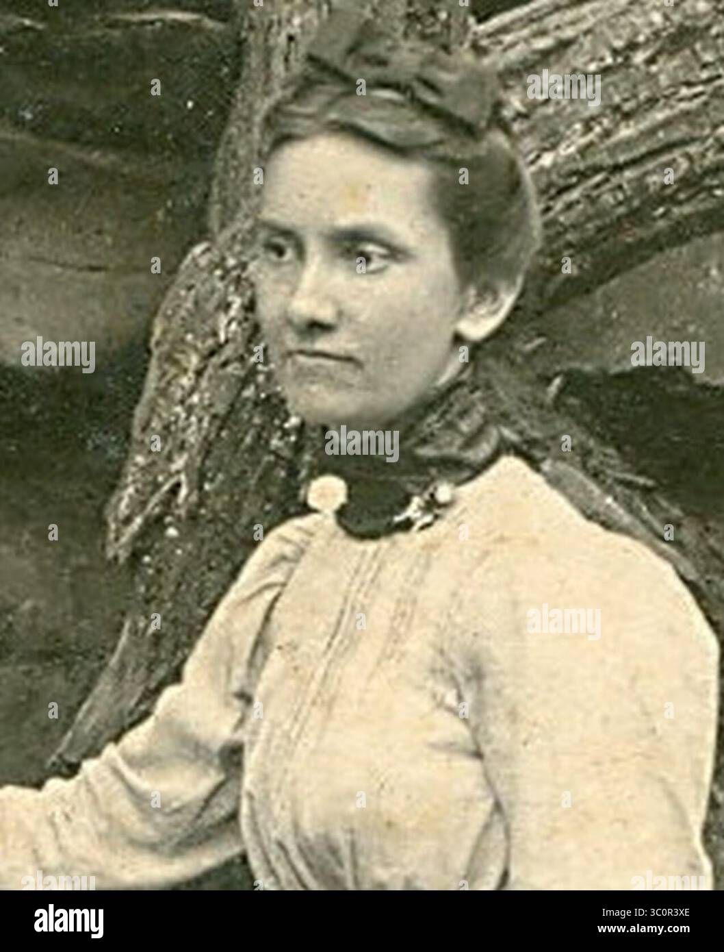 Mary Eva Rhodes (1870-1956) circa 1900 Stock Photo - Alamy