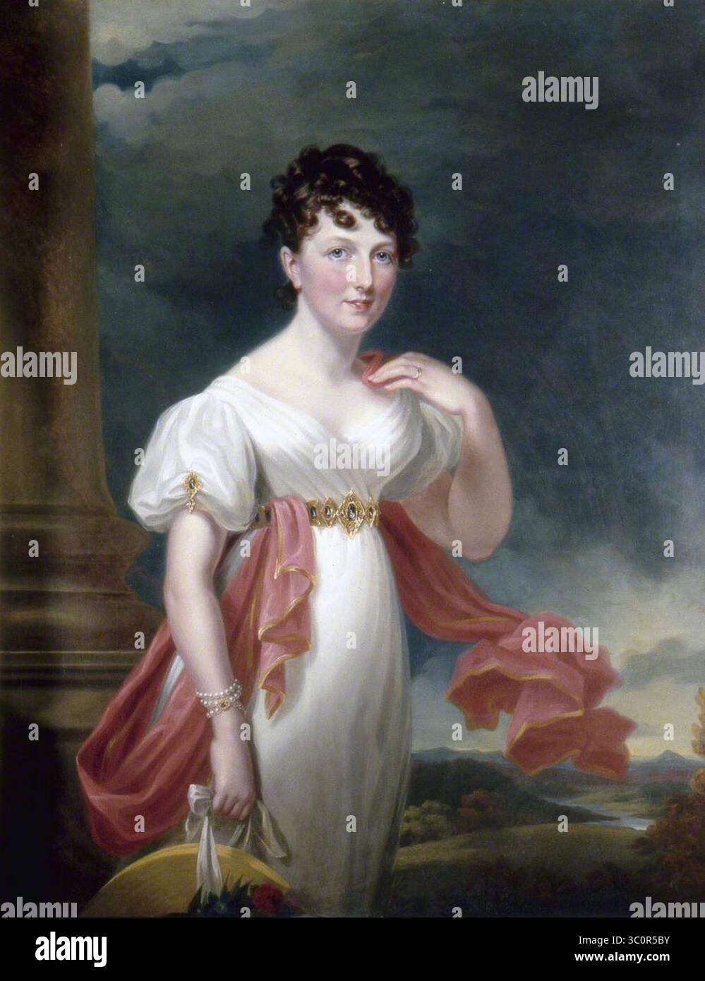 Mary Martha Pearson (1799-1871) - Mrs Otho Manners Stock Photo - Alamy