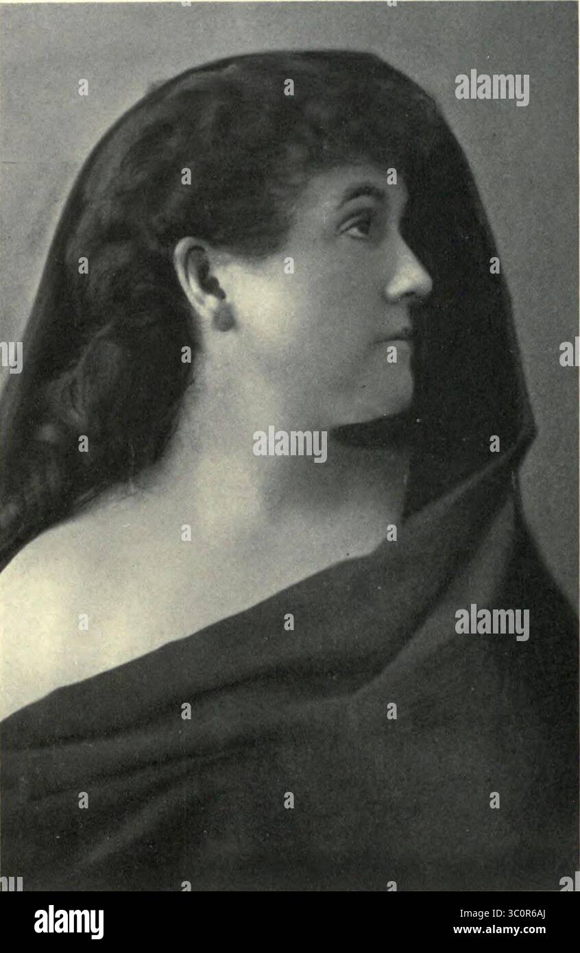 Mary Shaw, actress, portrait Stock Photo - Alamy