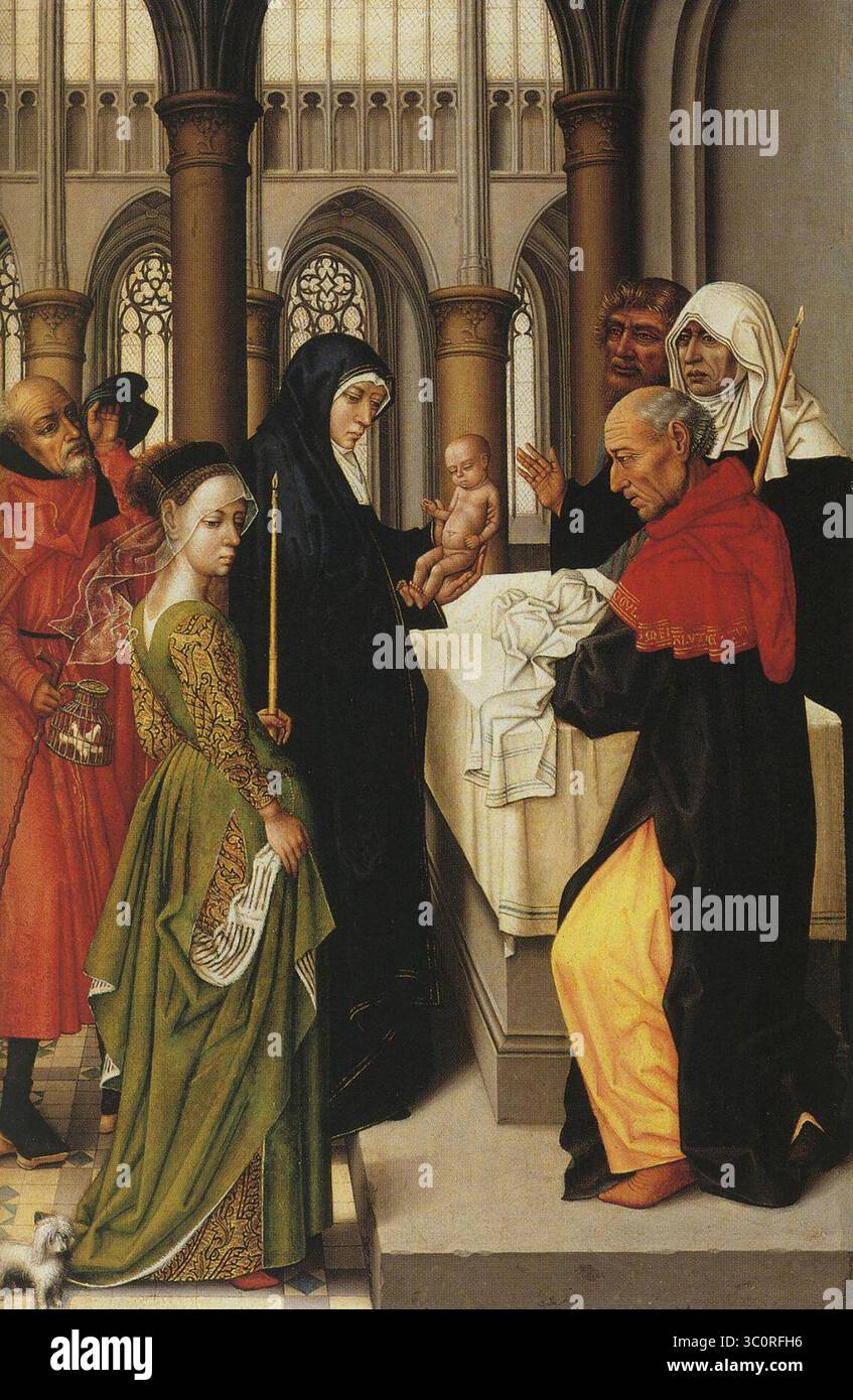 Master of the Legend of Saint Catherine - Two Shutters of the ...