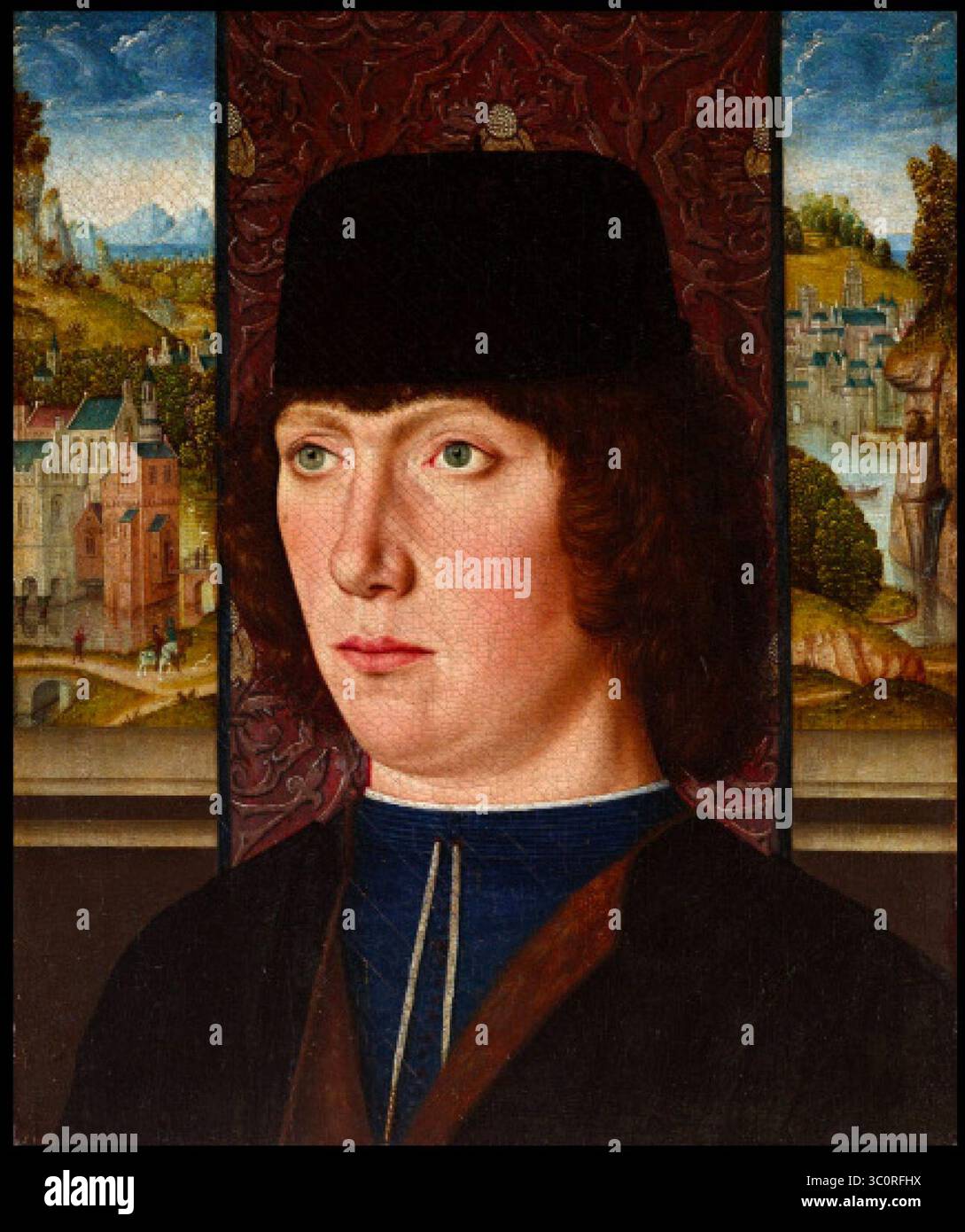 Master of the Legend of Saint Ursula - Portrait of a Young Man ...