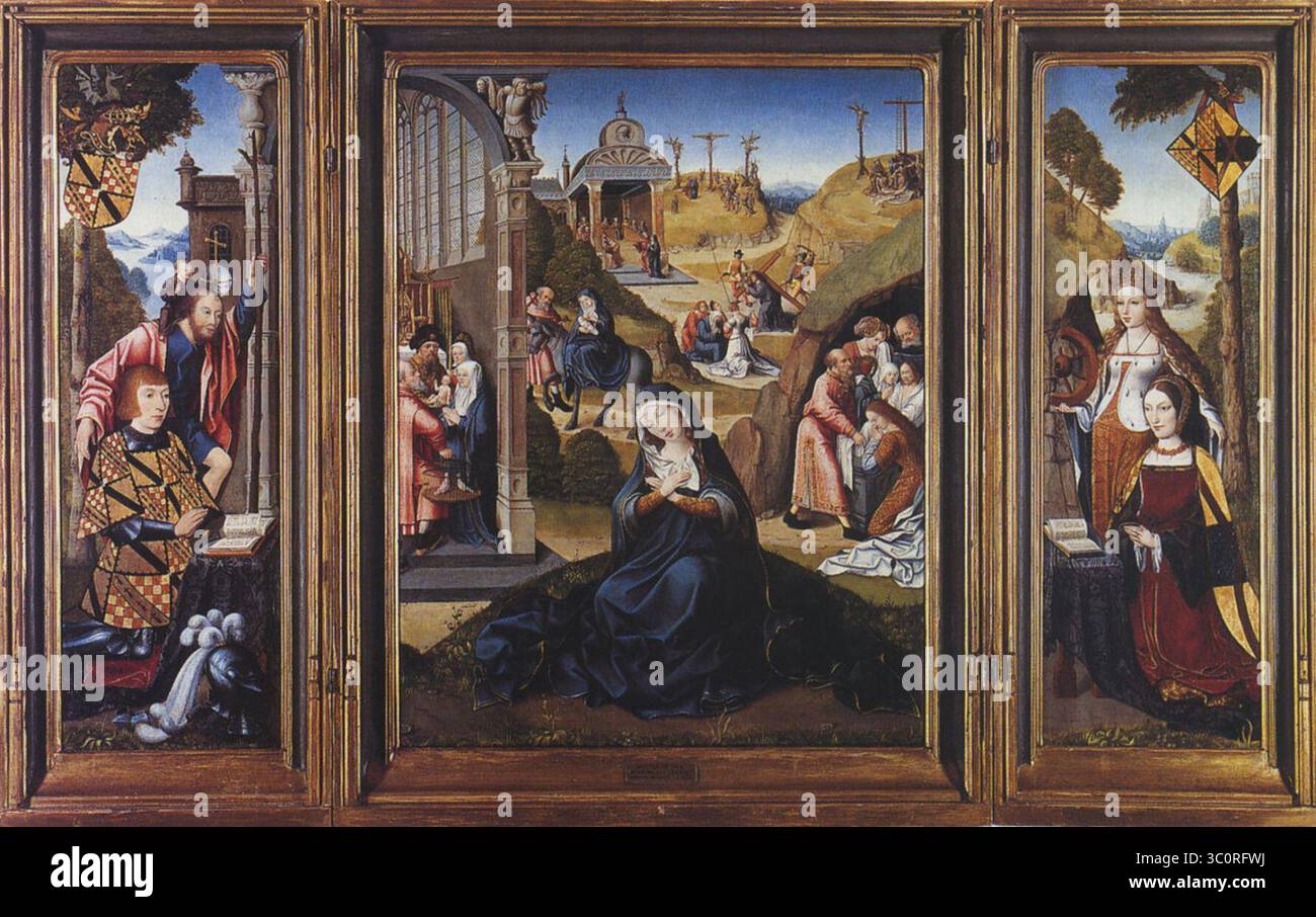 Master of the Legend of the Magdalen - Altarpiece with Shutters, The ...