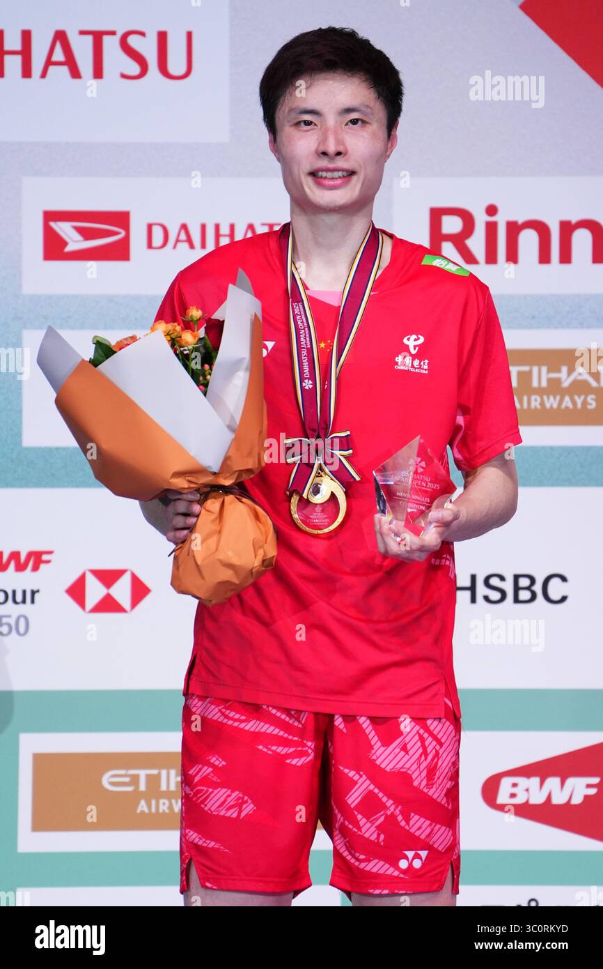 Shi Yu Qi (CHN), JULY 20, 2025 - Badminton : Daihatsu Japan Open 2025 ...