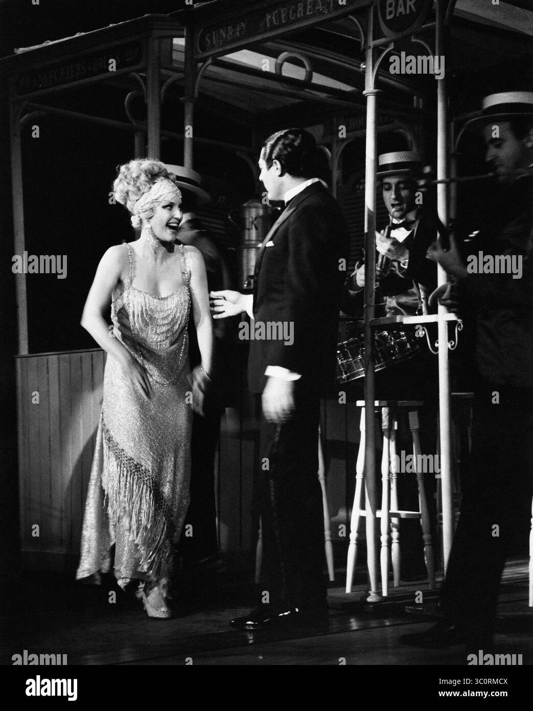 Italian actor Marcello Mastroianni dancing with Italian actress Ilaria ...