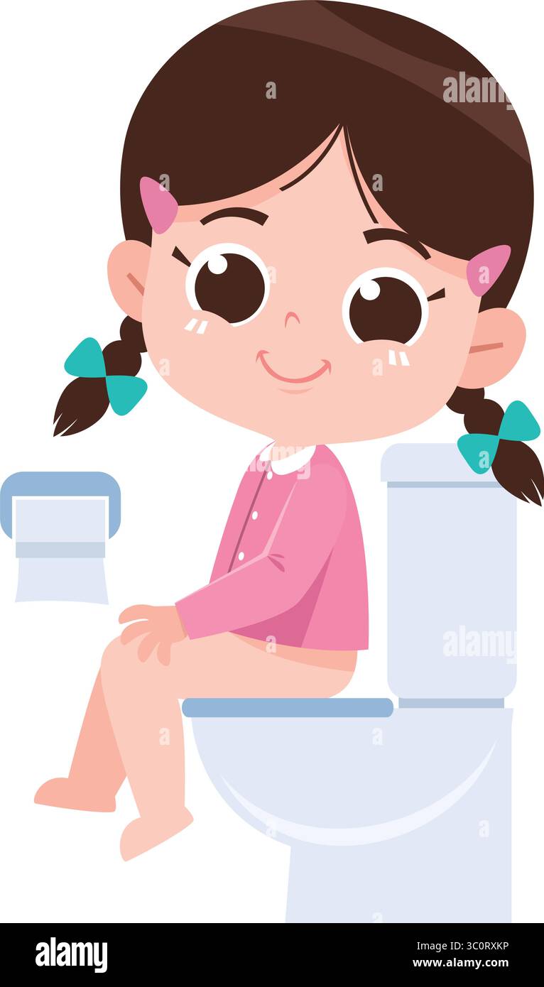 Cartoon toilet hi-res stock photography and images - Alamy