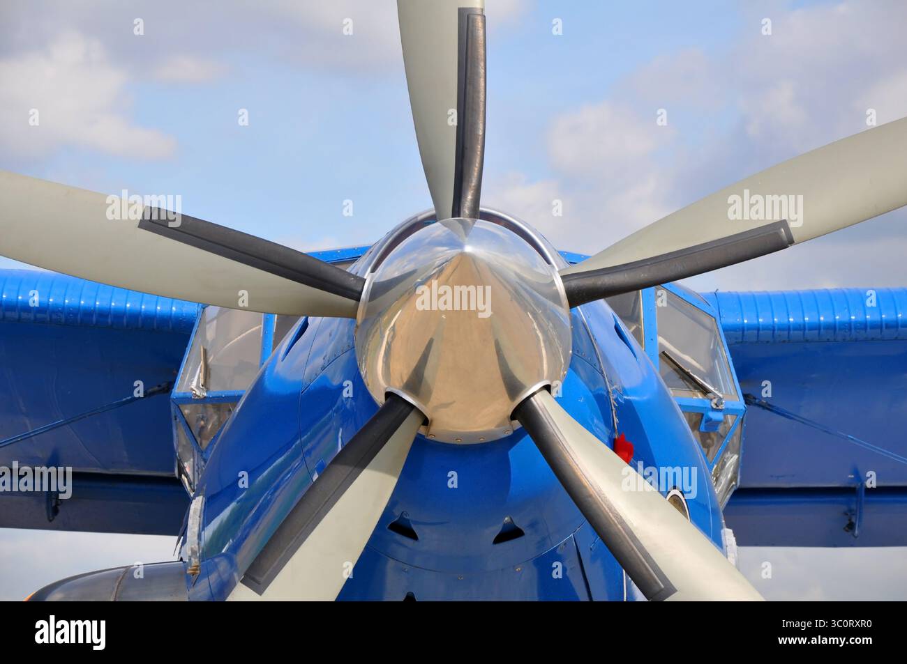 The engine of the plane Stock Photo - Alamy