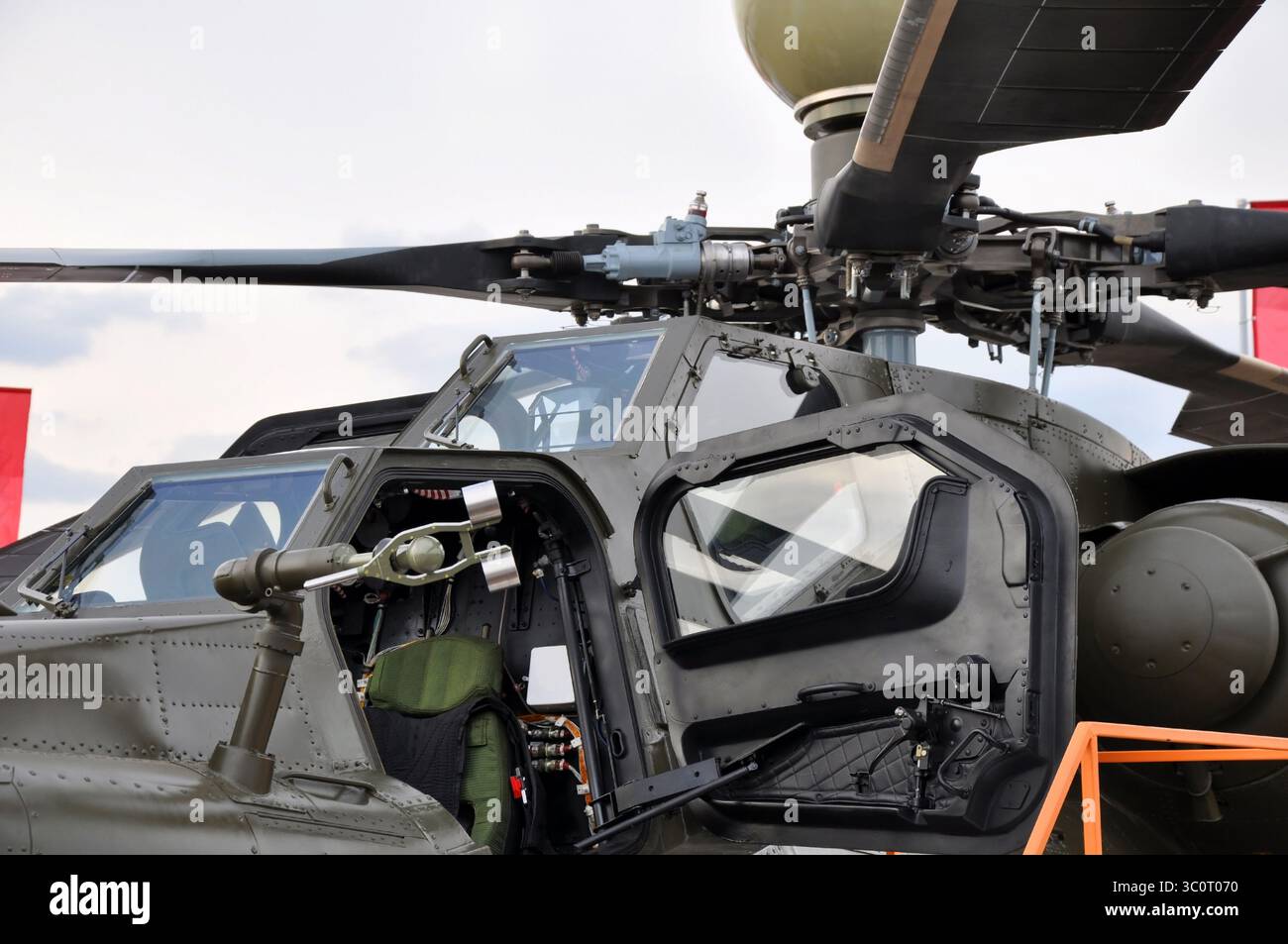 The propeller of the helicopter Stock Photo - Alamy