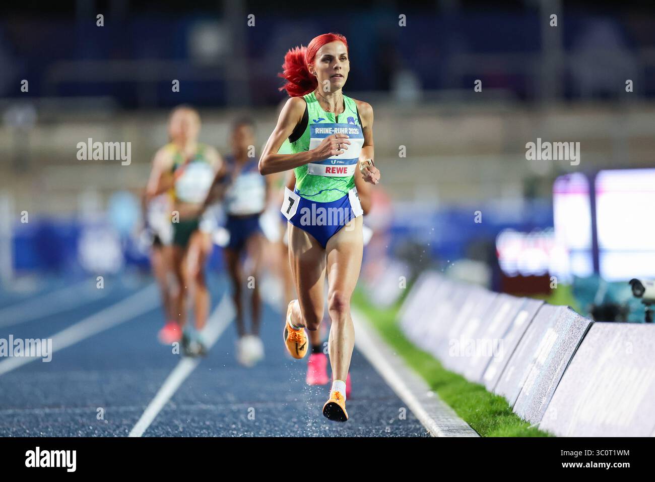 (250722) -- BOCHUM, July 22, 2025 (Xinhua) -- Klara Lukan of Slovenia ...