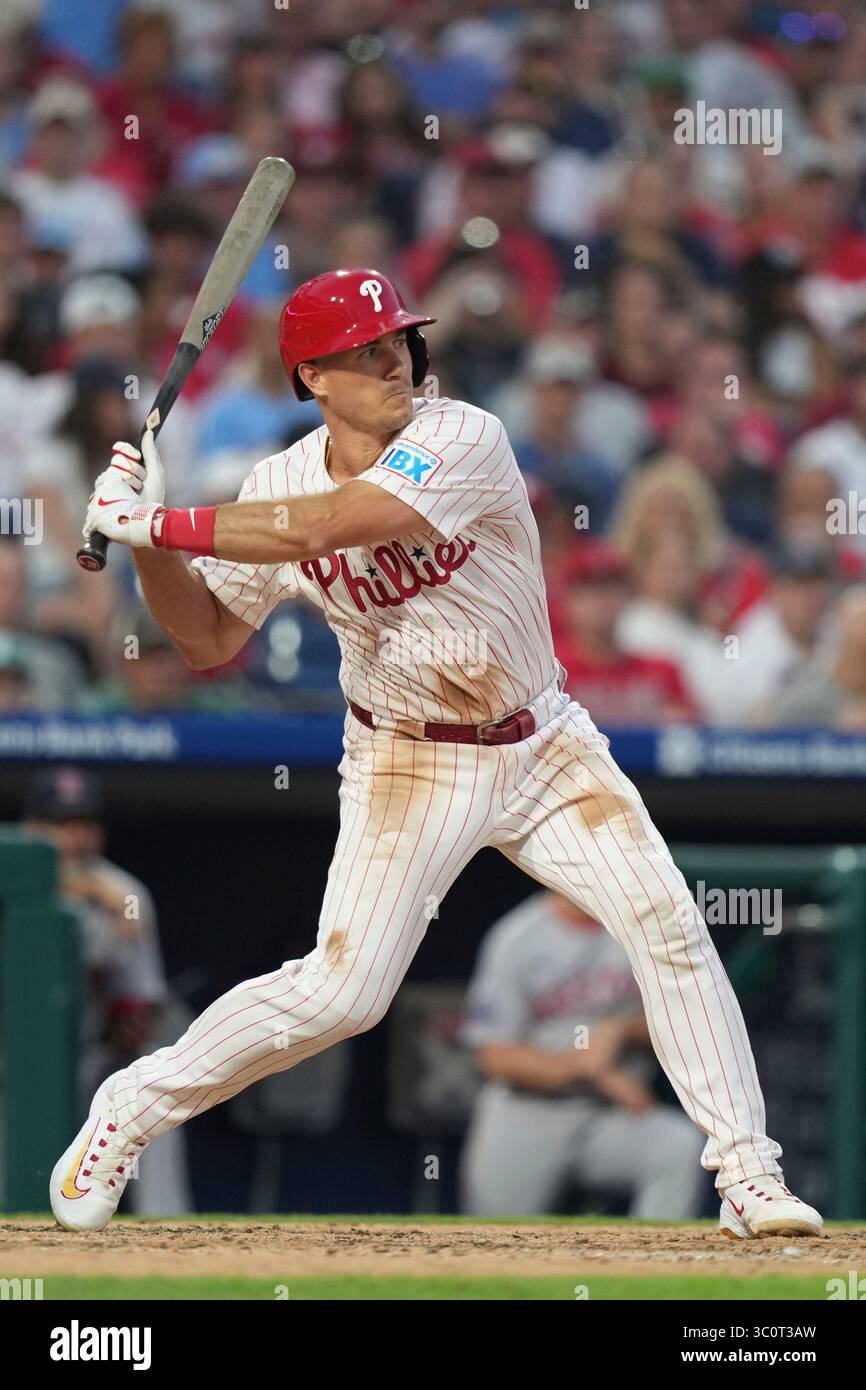 Philadelphia Phillies' J.T. Realmuto plays during a baseball game ...
