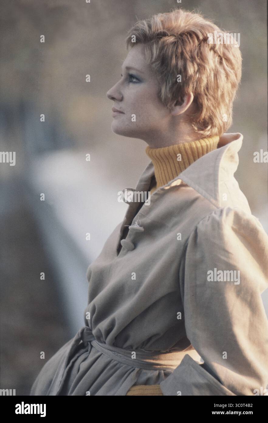 The italian actress Carla Gravina in Rome. Rome, Italy, 1974 (Credit ...