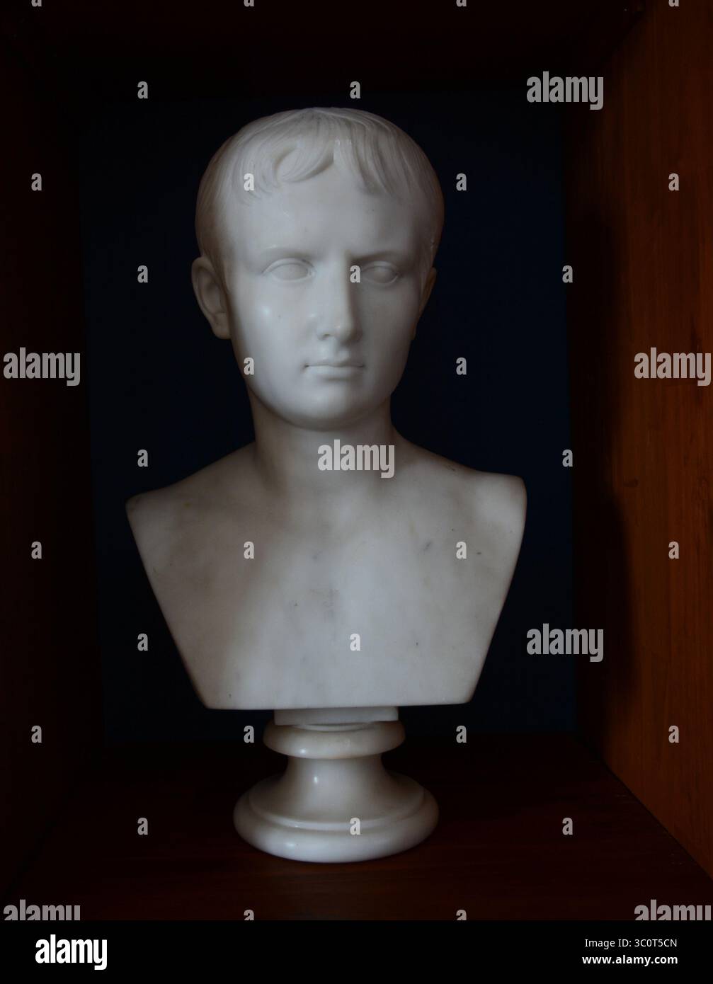 Neo-Classical Marble Bust of Emperor Augustus Stock Photo - Alamy
