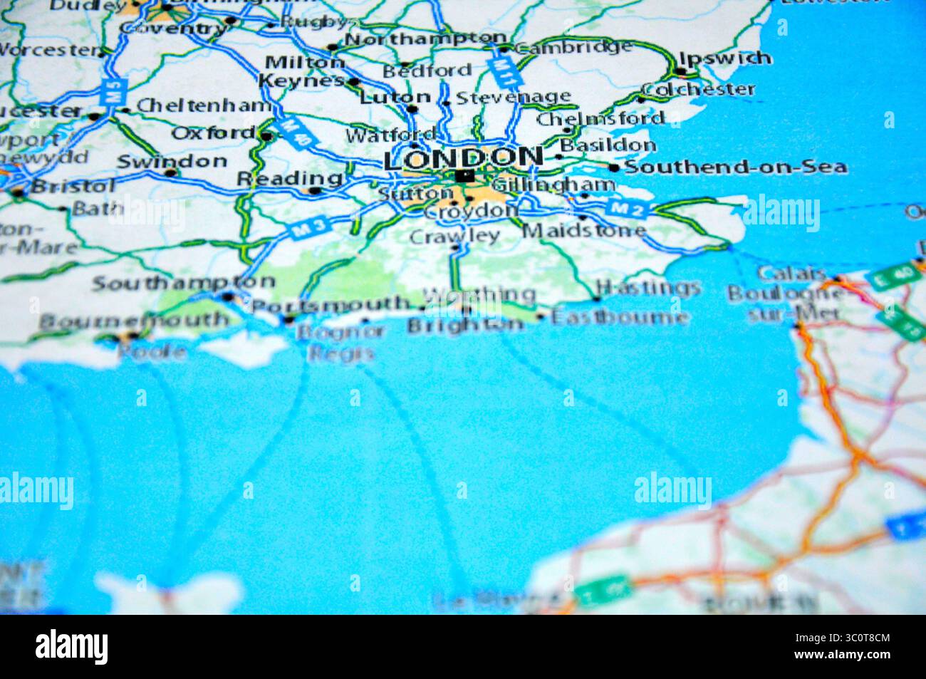 The map of Europe - London Stock Photo - Alamy
